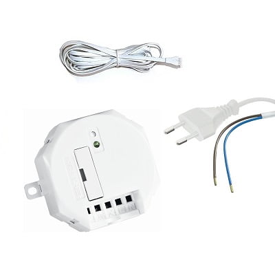 Kallox elektrische gordijnrails CL200T4M complete set - PaHeDomotica.nl